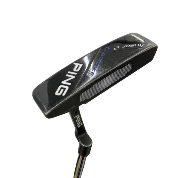 中古　Cランク　ピン　ＣＡＤＥＮＣＥ　ＴＲ　ＣＡＤＥＮＣＥ　ＴＲ　Ａｎｓｅｒ　２（黒）　３３インチ　パター　スチール 　フレックスその他 ロフト角:0.00