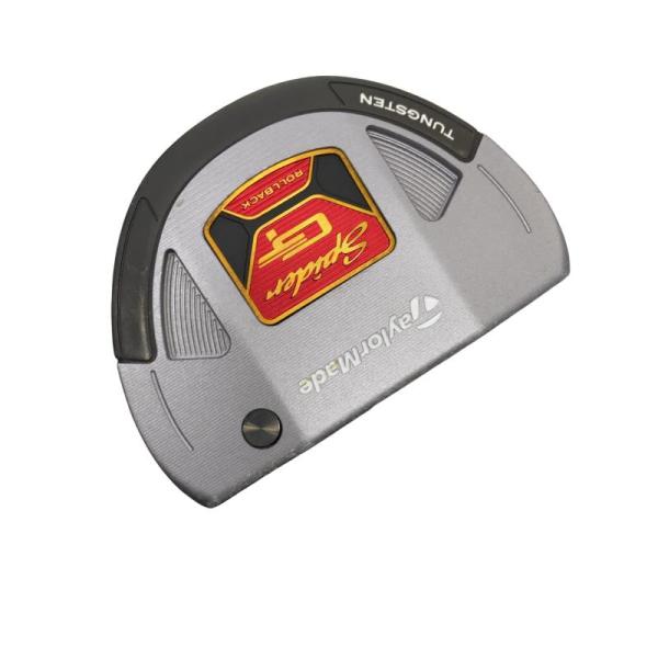 中古　Cランク　テーラーメイド　Ｓｐｉｄｅｒ　ＧＴ　Ｓｐｉｄｅｒ　ＧＴ　ＲＯＬＬＢＡＣＫ　ＳＩＬＶＥＲ　スモールスラント　３４インチ　パター　スチール 　フレックスその他 ロフト角:3.00