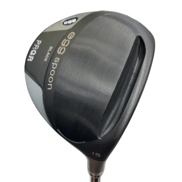 中古　Cランク　プロギア　ｅｇｇ　ｅｇｇ　ｓｐｏｏｎ　ＢＬＡＣＫ　１５°　フェアウェイウッド　Ｄｉａｍａｎａ　ＦＯＲ　ＰＲＧＲ（２０２１　ＦＷ） 　フレックスＳＲ ロフト角:15.00