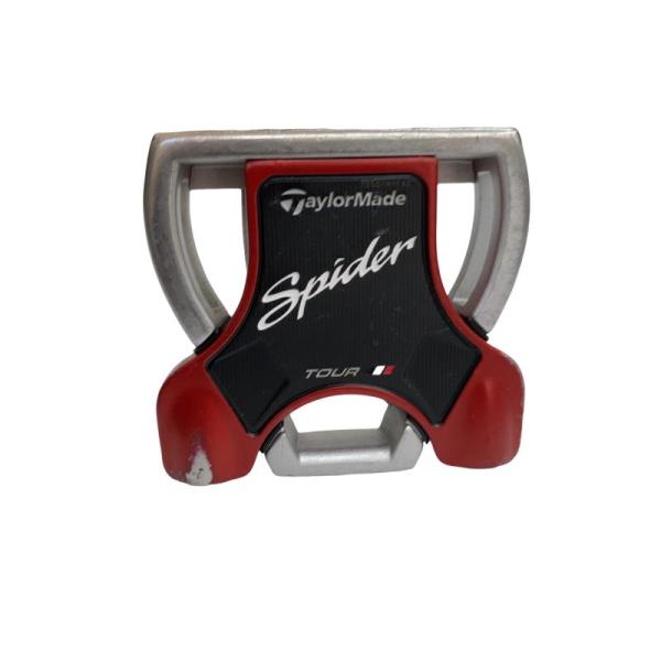 中古　Cランク　テーラーメイド　Ｓｐｉｄｅｒ　Ｔｏｕｒ　Ｓｐｉｄｅｒ　Ｔｏｕｒ　ＰＬＡＴＩＮＵＭ　３４インチ　パター　スチール 　フレックスその他 ロフト角:3.50