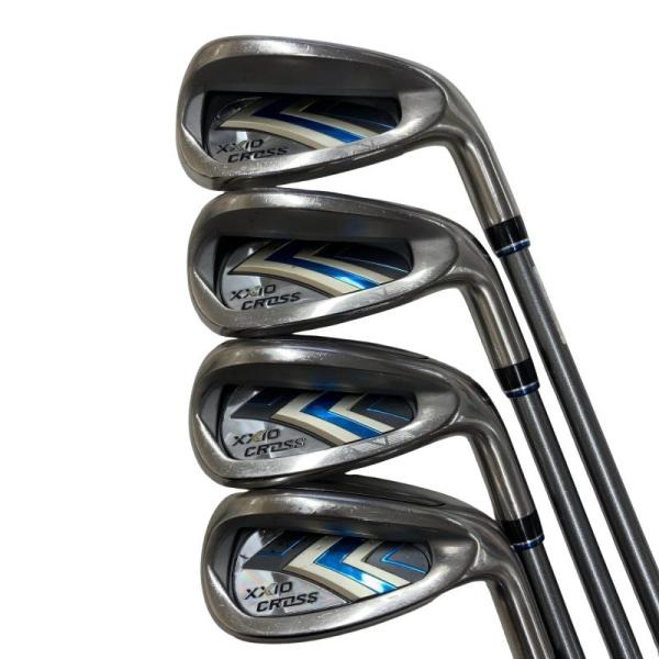 中古　Cランク　ダンロップ　ＸＸＩＯ　ＸＸＩＯ　ＣＲＯＳＳ（２０２１）　５Ｓ（実本数：４本セット）　アイアンセット　ＸＸＩＯ　ＭＨ２０００ 　フレックスＲ ロフト角:25.00