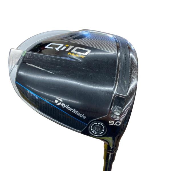 中古　Eランク　テーラーメイド　Ｑｉ１０　Ｑｉ１０　ＭＡＸ　　９°　ドライバー　Ｄｉａｍａｎａ　ＢＬＵＥ　ＴＭ５０（Ｑｉ１０　ＤＲ） 　フレックスＳ ロフト角:9.00