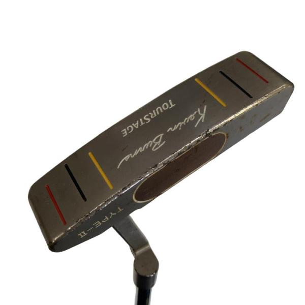 中古　Dランク　ブリヂストン　ＴＯＵＲＳＴＡＧＥ　Ｋｅｖｉｎ　Ｂｕｒｎｓ　ＴＯＵＲＳＴＡＧＥ　Ｋｅｖｉｎ　Ｂｕｒｎｓ　ＴＹＰＥ−ＩＩ（クローム仕上げ）　パター　スチール 　フレックスその他 ロフト角:4.00