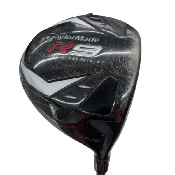 中古　Dランク　テーラーメイド　Ｒ９　Ｒ９　ＳＵＰＥＲ　ＤＥＥＰ　ＴＰ　　９．５°　ドライバー　Ｍｏｔｏｒｅ　Ｆ１　６５Ｊ（ＴＰフラッグ）　４５．２５インチ 　フレックスＳ ロフト角:9.50