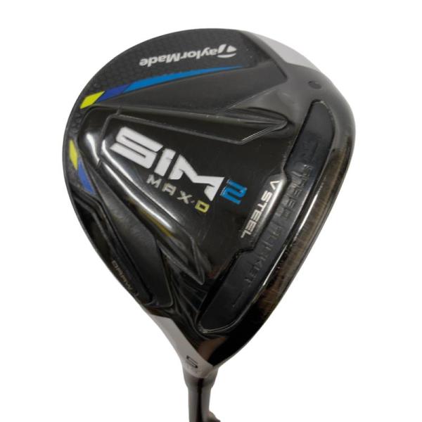 中古　Eランク　テーラーメイド　ＳＩＭ２　ＳＩＭ２　ＭＡＸ−Ｄ　５Ｗ　フェアウェイウッド　ＴＥＮＳＥＩ　ＢＬＵＥ　ＴＭ５０（ＳＩＭ２　ＦＷ） 　フレックスＳ ロフト角:19.00