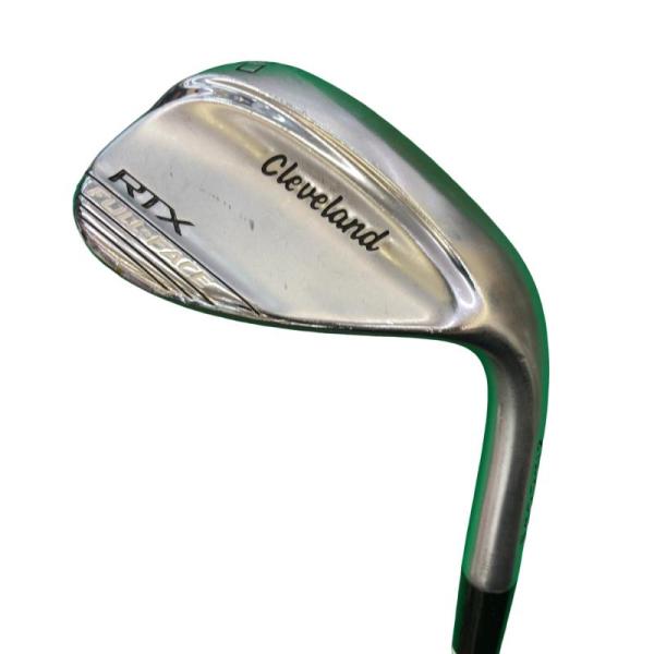 中古　Dランク　クリーブランド　Ｃｌｅｖｅｌａｎｄ　Ｃｌｅｖｅｌａｎｄ　ＲＴＸ　ＺＩＰＣＯＲＥ　ＦＵＬＬ−ＦＡＣＥ　６０°／０９°　ウェッジ　Ｄｙｎａｍｉｃ　Ｇｏｌｄ 　フレックスＳ ロフト角:60.00