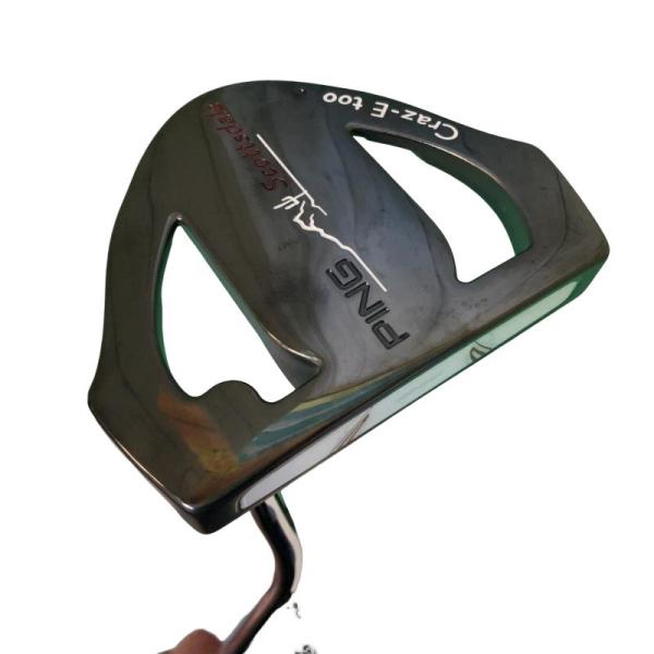 中古　Cランク　ピン　Ｓｃｏｔｔｓｄａｌｅ　Ｓｃｏｔｔｓｄａｌｅ　Ｃｒａｚ−Ｅ　ｔｏｏ　３４．０インチ　パター　スチール 　フレックスその他 ロフト角:3.00