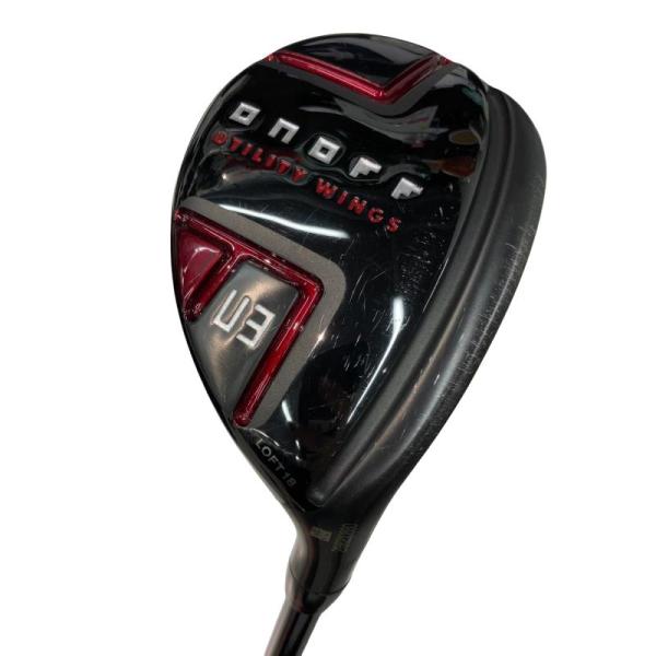 中古　Cランク　ダイワ（グローブライド）　ＯＮＯＦＦ　ＯＮＯＦＦ　ＵＴＩＬＩＴＹ　ＷＩＮＧＳ（２０２２）　ＡＫＡ　Ｕ３　ユーティリティ　ＳＭＯＯＴＨ　ＫＩＣＫ　ＭＰ−５２２Ｕ 　フレックスＳ ロフト角:18.00