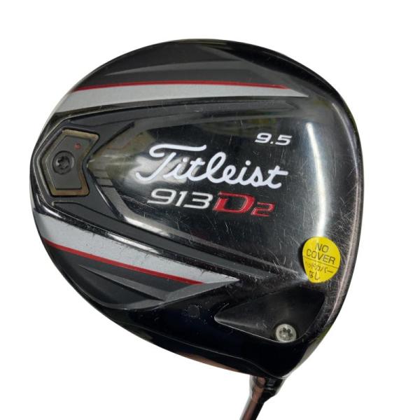 中古　Dランク　タイトリスト　９１３　９１３　Ｄ２　　９．５°　ドライバー　Ｔｉｔｌｅｉｓｔ　ＲＯＭＢＡＸ　５５ 　フレックスＳ ロフト角:9.50