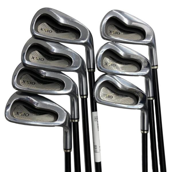 中古　Cランク　ダンロップ　ＸＸＩＯ　ＸＸＩＯ　ＦＯＲＧＥＤ　１０Ｓ（実本数：７本セット）　アイアンセット　ＸＸＩＯ　ＭＸ１０００ 　フレックスＳ ロフト角:26.00