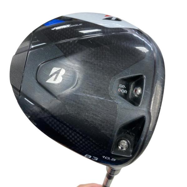 中古　Dランク　ブリヂストン　ＢＲＩＤＧＥＳＴＯＮＥ　ＢＲＩＤＧＥＳＴＯＮＥ　Ｂ３　ＭＡＸ　１０．５°　ドライバー　ＶＡＮＱＵＩＳＨ　ＢＳ４０　ｆｏｒ　ＭＡＸ（ＤＲ） 　フレックスＳＲ ロフト角:10.50