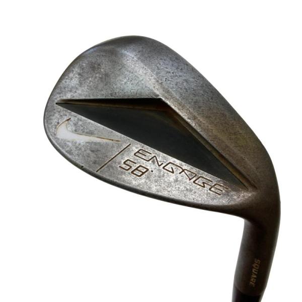 中古　Cランク　ナイキ　ＥＮＧＡＧＥ　ＥＮＧＡＧＥ　５８°／０９°（ＳＱＵＡＲＥ）　ウェッジ　ＮＳ　ＰＲＯ　９５０ＧＨ 　フレックスＳ ロフト角:58.00