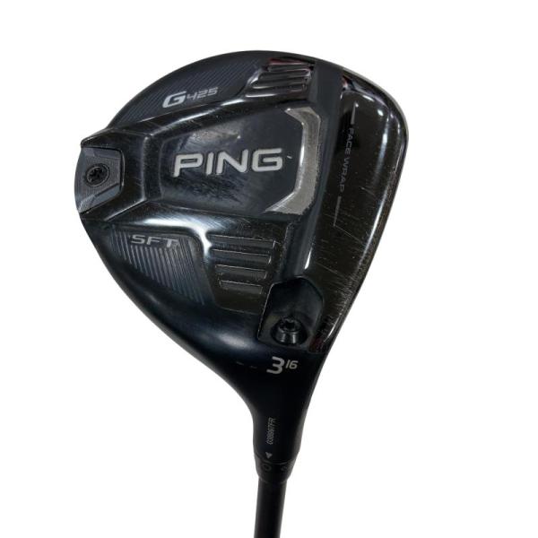 中古　Cランク　ピン　Ｇ４２５　Ｇ４２５　ＳＦＴ　３Ｗ（アーコス付き）　フェアウェイウッド　ＡＬＴＡ　Ｊ　ＣＢ　ＳＬＡＴＥ（ＦＷ） 　フレックスＳＲ ロフト角:16.00