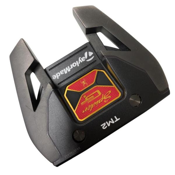中古　Cランク　テーラーメイド　Ｓｐｉｄｅｒ　ＧＴ　Ｓｐｉｄｅｒ　ＧＴ　ＢＬＡＣＫ　ＴＭ２　３４インチ　パター　スチール 　フレックスその他 ロフト角:3.00