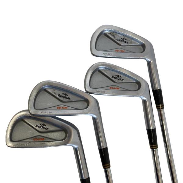 中古　Dランク　ブリヂストン　ＴＯＵＲＳＴＡＧＥ　ＴＯＵＲＳＴＡＧＥ　５５−ＨＭ　１０Ｓ（実本数：９本セット）　アイアンセット　ＲＩＦＬＥ 　フレックスＳＸ ロフト角:28.00