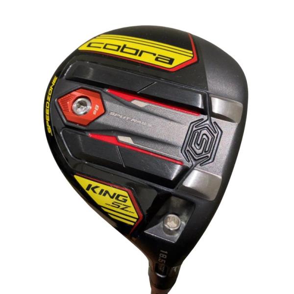 中古　Cランク　コブラ　ＫＩＮＧ　ＫＩＮＧ　ＳＰＥＥＤＺＯＮＥ　５Ｗ（イエロー）　フェアウェイウッド　Ｓｐｅｅｄｅｒ　ＥＶＯＬＵＴＩＯＮ　ｆｏｒ　ＳＺ（ＦＷ） 　フレックスＲ ロフト角:18.50
