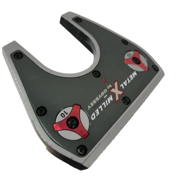 中古　Dランク　オデッセイ　ＭＥＴＡＬ−Ｘ　ＭＩＬＬＥＤ　ＶＥＲＳＡ　ＭＥＴＡＬ−Ｘ　ＭＩＬＬＥＤ　ＶＥＲＳＡ　＃７　３４インチ　パター　スチール 　フレックスその他 ロフト角:3.00