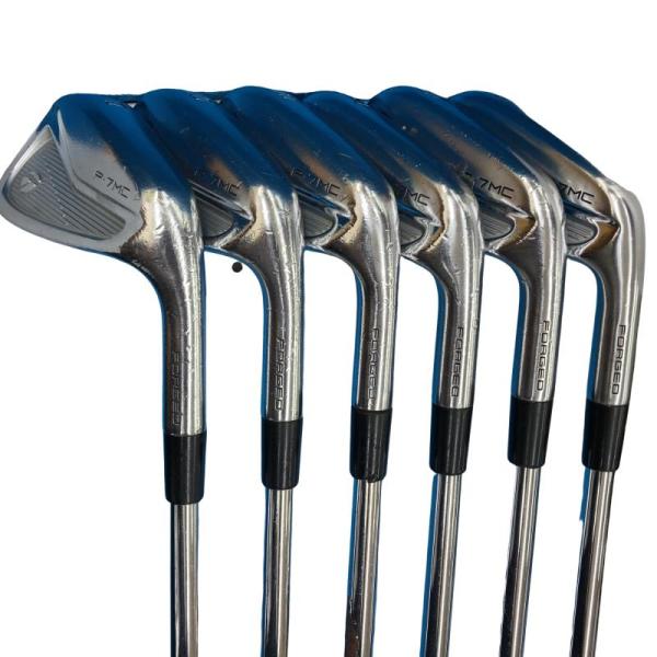 中古　Dランク　テーラーメイド　Ｔａｙｌｏｒ　Ｍａｄｅ　Ｔａｙｌｏｒ　Ｍａｄｅ　Ｐ・７ＭＣ　６Ｓ（実本数：６本セット）　アイアンセット　Ｄｙｎａｍｉｃ　Ｇｏｌｄ　ＥＸ　ＴＯＵＲ　ＩＳＳＵＥ 　フレックスＳ ロフト角:26.00
