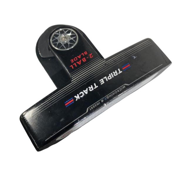 中古　Cランク　オデッセイ　ＴＲＩＰＬＥ　ＴＲＡＣＫ　ＴＲＩＰＬＥ　ＴＲＡＣＫ　２−ＢＡＬＬ　ＢＬＡＤＥ　３４インチ　パター　ＳＴＲＯＫＥ　ＬＡＢ　ＢＬＡＣＫ 　フレックスその他 ロフト角:3.00