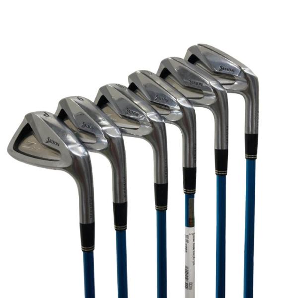 中古　Dランク　ダンロップ　ＳＲＩＸＯＮ　ＳＲＩＸＯＮ　Ｚ５４５　　６Ｓ（実本数：６本セット）　アイアンセット　Ｍｉｙａｚａｋｉ　Ｋｏｓｕｍａ　Ｂｌｕｅ（水）　Ｉｒｏｎ 　フレックスＳ ロフト角:24.00