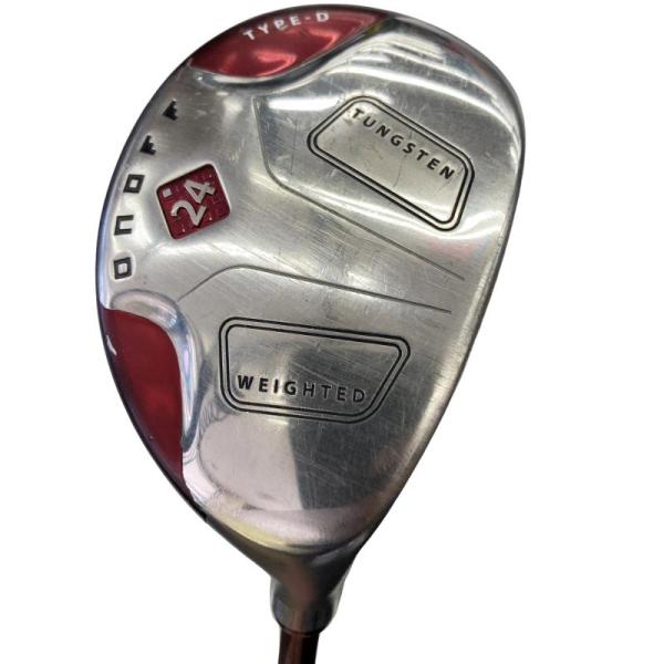 中古　Dランク　ダイワ（グローブライド）　ＯＮＯＦＦ　ＯＮＯＦＦ　ＦＡＩＲＷＡＹ　ＷＩＮＧＳ（２０１２）　ＴＹＰＥ−Ｄ　２４°　ユーティリティ　ＳＭＯＯＴＨ　ＫＩＣＫ　ＭＰ−５１２Ｕ 　フレックスＲ ロフト角:24.00