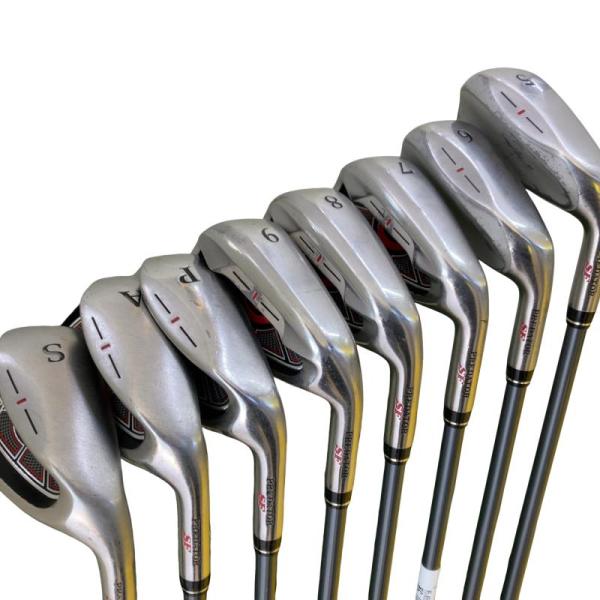 中古　Cランク　リンクス　ＰＲＥＤＡＴＯＲ　ＰＲＥＤＡＴＯＲ　ＳＦ　８Ｓ（実本数：８本セット）　アイアンセット　オリジナルカーボン 　フレックスＲ ロフト角:24.00
