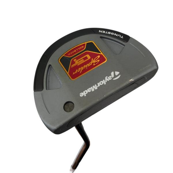 中古　Cランク　テーラーメイド　Ｓｐｉｄｅｒ　ＧＴ　Ｓｐｉｄｅｒ　ＧＴ　ＲＯＬＬＢＡＣＫ　ＳＩＬＶＥＲ／ＢＬＡＣＫ　シングルベンド　３４インチ　パター　スチール 　フレックスその他 ロフト角:3.00