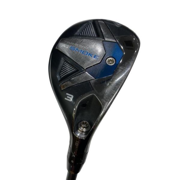 中古　Cランク　キャロウェイ　ＰＡＲＡＤＹＭ　Ａｉ　ＳＭＯＫＥ　ＰＡＲＡＤＹＭ　Ａｉ　ＳＭＯＫＥ　Ｕ３　ユーティリティ　リシャフト 　フレックスその他 ロフト角:18.00