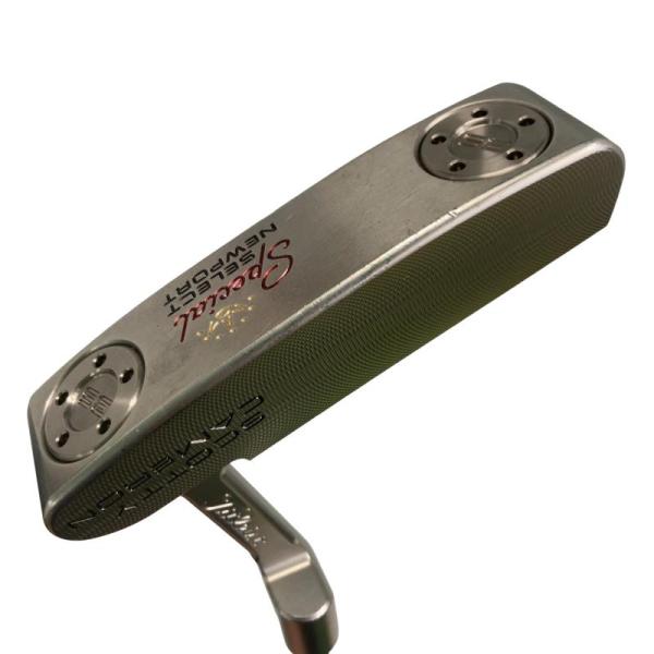 中古　Cランク　タイトリスト　ＳＣＯＴＴＹ　ＣＡＭＥＲＯＮ　Ｓｐｅｃｉａｌ　ｓｅｌｅｃｔ　ＳＣＯＴＴＹ　ＣＡＭＥＲＯＮ　Ｓｐｅｃｉａｌ　ｓｅｌｅｃｔ　ＮＥＷＰＯＲＴ　３４インチ　パター　スチール 　フレックスその他 ロフト角:3.50