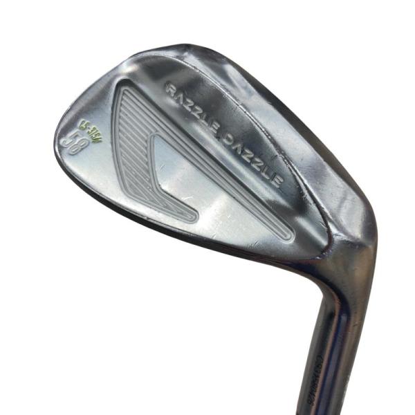 中古　Dランク　ＲＡＺＺＬＥ　ＤＡＺＺＬＥ　ＲＡＺＺＬＥ　ＤＡＺＺＬＥ　ＲＡＺＺＬＥ　ＤＡＺＺＬＥ　ＣＳ−３１５Ｗ　５８°　ウェッジ　純正特注シャフト 　フレックスＳ ロフト角:58.00