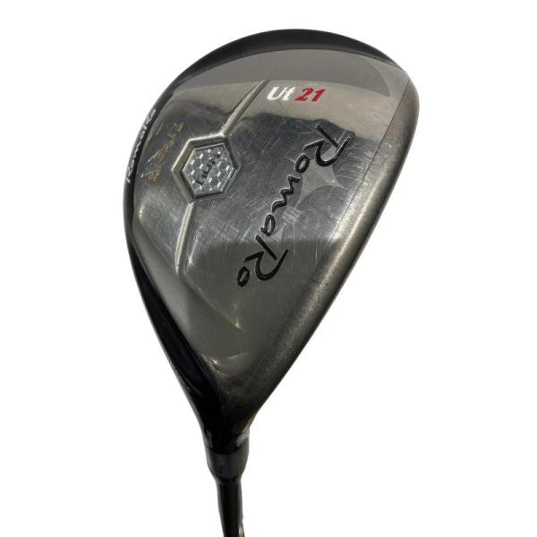 中古　Cランク　ＲｏｍａＲｏ　ＲｏｍａＲｏ　ＲｏｍａＲｏ　Ｒａｙ　ＴＹＰＥ　Ｒ　シルバー　Ｕ２１　ユーティリティ　純正特注シャフト 　フレックスＳ ロフト角:21.00