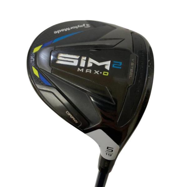 中古　Cランク　テーラーメイド　ＳＩＭ２　ＳＩＭ２　ＭＡＸ−Ｄ　５Ｗ　フェアウェイウッド　ＴＥＮＳＥＩ　ＢＬＵＥ　ＴＭ５０（ＳＩＭ２　ＦＷ） 　フレックスＲ ロフト角:19.00
