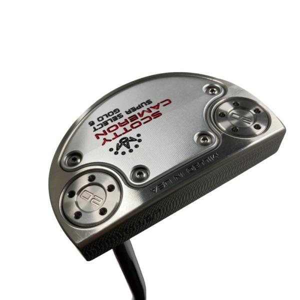 中古　Bランク　タイトリスト　ＳＣＯＴＴＹ　ＣＡＭＥＲＯＮ　ＳＵＰＥＲ　ＳＥＬＥＣＴ　ＳＣＯＴＴＹ　ＣＡＭＥＲＯＮ　ＳＵＰＥＲ　ＳＥＬＥＣＴ　ＧＯＬＯ　６　３３インチ　パター　スチール 　フレックスその他 ロフト角:3.50