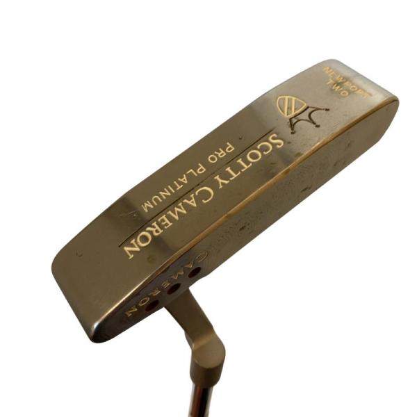 中古　Cランク　タイトリスト　ＳＣＯＴＴＹ　ＣＡＭＥＲＯＮ　ＰＲＯ　ＰＬＡＴＩＮＵＭ　ＳＣＯＴＴＹ　ＣＡＭＥＲＯＮ　ＰＲＯ　ＰＬＡＴＩＮＵＭ　ＮＥＷＰＯＲＴ　２　●●●　パター　Ｍｉｃｒｏ　Ｓｔｅｐ 　フレックスその他 ロフト角:4.00