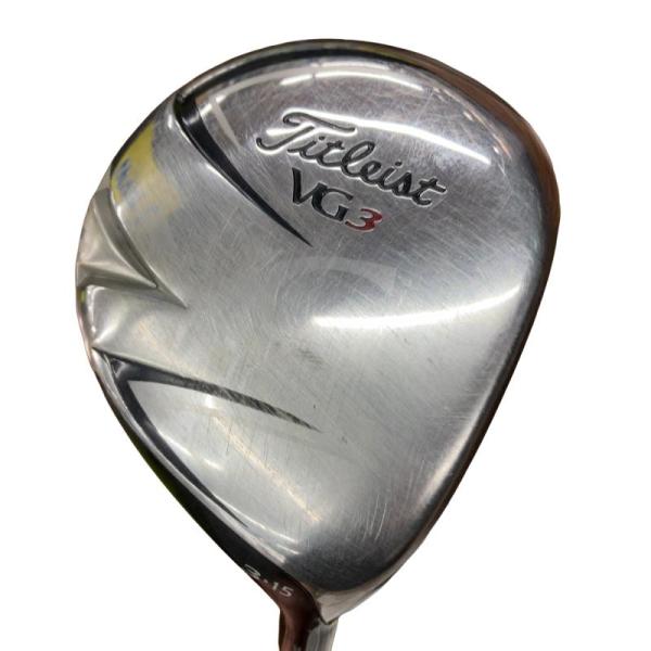 中古　Cランク　タイトリスト　Ｔｉｔｌｅｉｓｔ　Ｔｉｔｌｅｉｓｔ　ＶＧ３（２０１２）　３Ｗ　フェアウェイウッド　Ｔｉｔｌｅｉｓｔ　ＶＧ　Ｆ（２０１２） 　フレックスＳＲ ロフト角:15.00