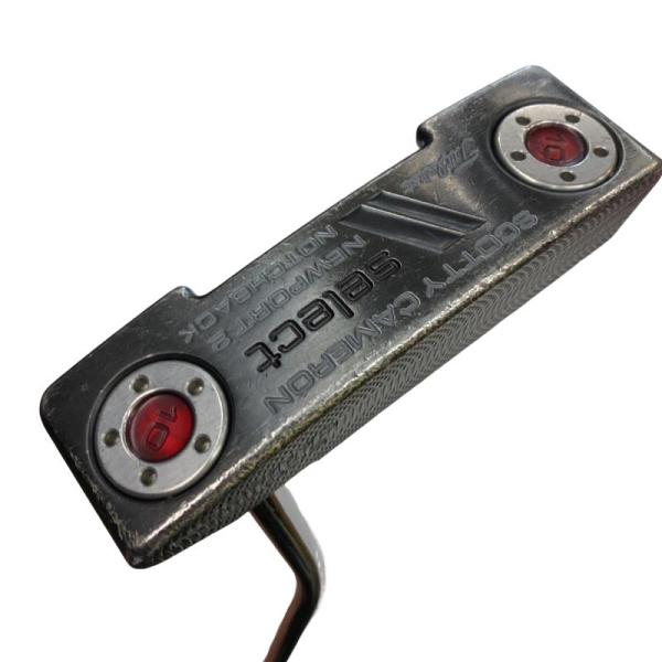 中古　Dランク　タイトリスト　ＳＣＯＴＴＹ　ＣＡＭＥＲＯＮ　ｓｅｌｅｃｔ　ＳＣＯＴＴＹ　ＣＡＭＥＲＯＮ　ｓｅｌｅｃｔ　ＮＥＷＰＯＲＴ　２　ＮＯＴＣＨＢＡＣＫ　３５インチ　パター　スチール 　フレックスその他 ロフト角:4.00