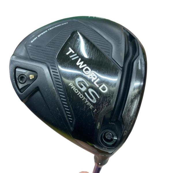 中古　Cランク　本間ゴルフ　ＴＯＵＲ　ＷＯＲＬＤ　ＴＯＵＲ　ＷＯＲＬＤ　ＧＳ　ＰＲＯＴＯＴＹＰＥ　Ｉ　９．５°　ドライバー　リシャフト 　フレックスその他 ロフト角:9.50