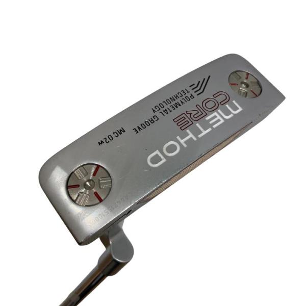 中古　Cランク　ナイキ　ＭＥＴＨＯＤ　ＣＯＲＥ　ＭＥＴＨＯＤ　ＣＯＲＥ　ＭＣ　０２ｗ　３３インチ　パター　スチール 　フレックスその他 ロフト角:2.00