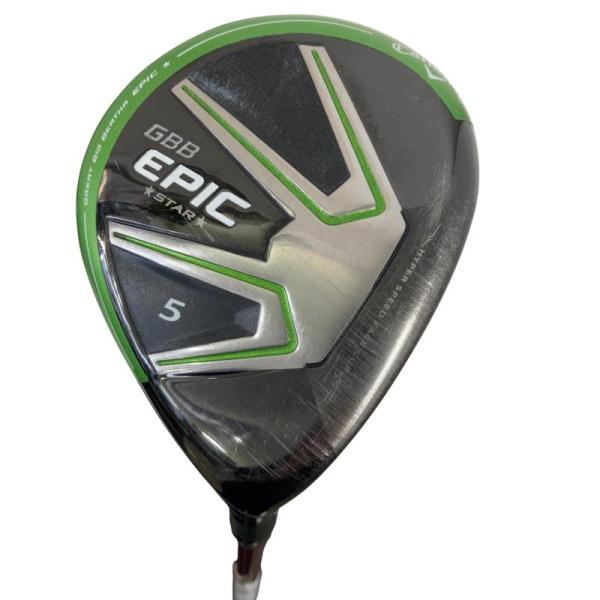 中古　Cランク　キャロウェイ　ＧＢＢ　ＧＢＢ　ＥＰＩＣ　ＳＴＡＲ　５Ｗ　フェアウェイウッド　純正特注シャフト 　フレックスＳＲ ロフト角:18.00