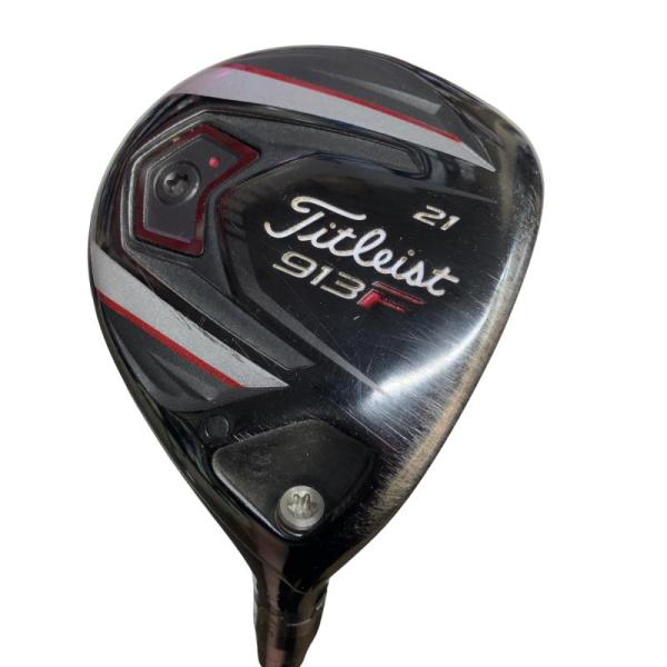 中古　Cランク　タイトリスト　９１３　９１３　Ｆ　２１°　フェアウェイウッド　純正特注シャフト 　フレックスＳ ロフト角:21.00