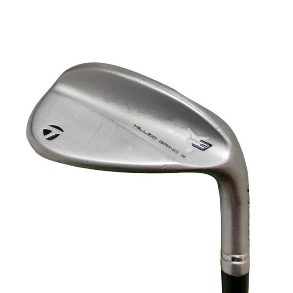 中古　Cランク　テーラーメイド　Ｔａｙｌｏｒ　Ｍａｄｅ　Ｔａｙｌｏｒ　Ｍａｄｅ　ＭＩＬＬＥＤ　ＧＲＩＮＤ　３　５２°／０９°　ウェッジ　純正特注シャフト 　フレックスＳ ロフト角:52.00