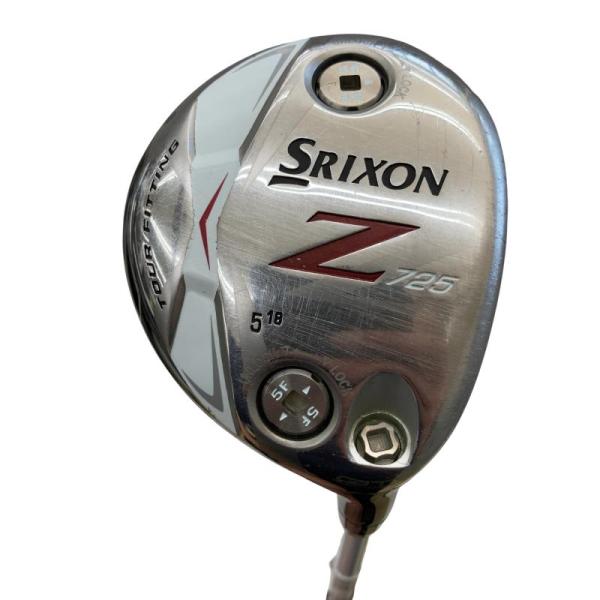 中古　Cランク　ダンロップ　ＳＲＩＸＯＮ　ＳＲＩＸＯＮ　Ｚ７２５　５Ｗ　フェアウェイウッド　Ｍｉｙａｚａｋｉ　ＫＥＮＡ　Ｂｌｕｅ　６ 　フレックスＳ ロフト角:18.00