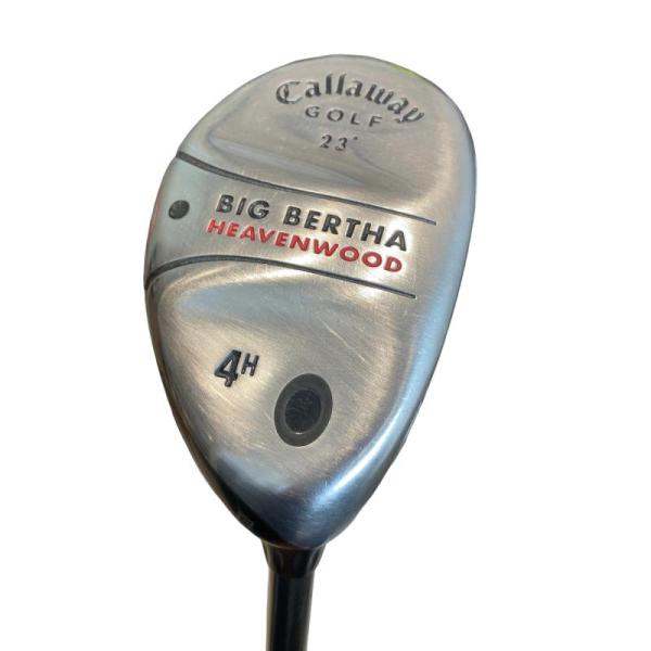 中古　Cランク　キャロウェイ　ＢＩＧ　ＢＥＲＴＨＡ　ＢＩＧ　ＢＥＲＴＨＡ　ＨＥＡＶＥＮ　ＷＯＯＤ　４Ｈ（２３°）　レディース　ユーティリティ　ＪＶ　５０Ｇ　Ｂ−Ｓｅｒｉｅｓ 　フレックスＬ ロフト角:23.00