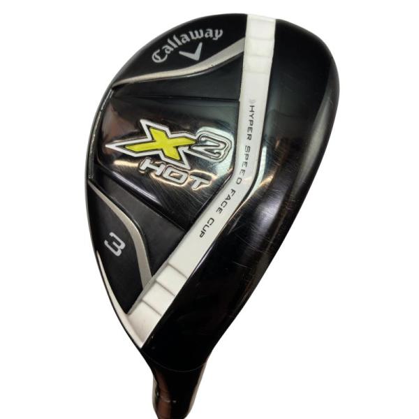 中古　Cランク　キャロウェイ　Ｘ２　ＨＯＴ　Ｘ２　ＨＯＴ　Ｕ３　ユーティリティ　ＮＳ　ＰＲＯ　９５０ＧＨ 　フレックスＳ ロフト角:19.00