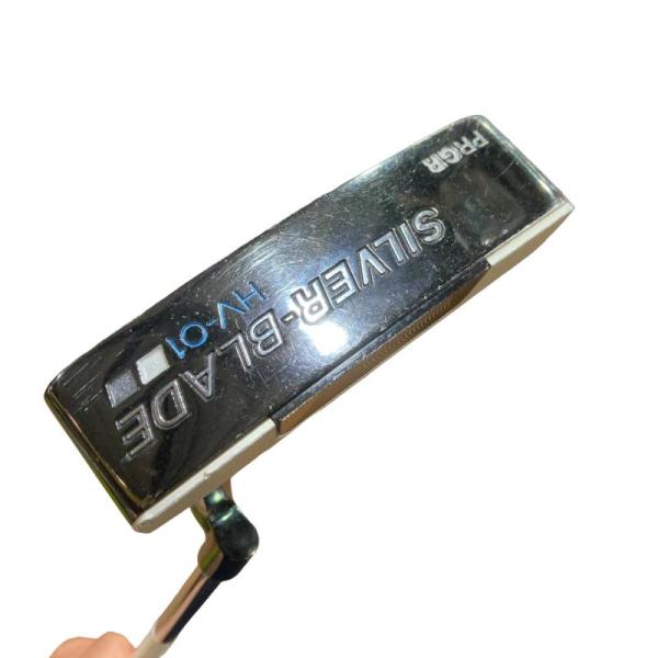 中古　Dランク　プロギア　ＳＩＬＶＥＲ−ＢＬＡＤＥ　ＨＶ　ＳＩＬＶＥＲ−ＢＬＡＤＥ　ＨＶ−０１　３４インチ　パター　スチール 　フレックスその他 ロフト角:3.00