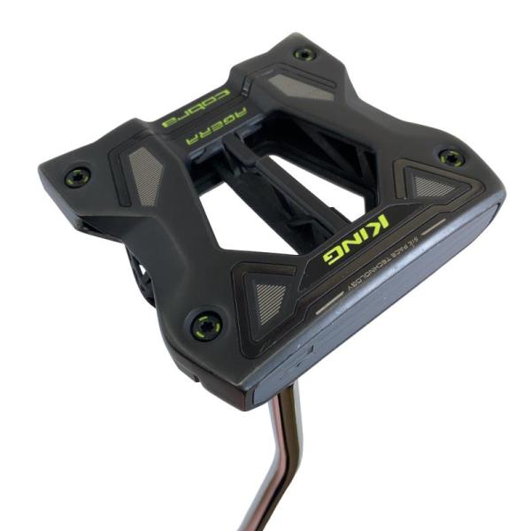 中古　Dランク　コブラ　ＫＩＮＧ　ＫＩＮＧ　ＡＧＥＲＡ　シングルベンド　３４インチ　パター　スチール 　フレックスその他 ロフト角:0.00