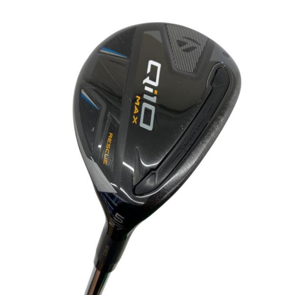 中古　Cランク　テーラーメイド　Ｑｉ１０　Ｑｉ１０　ＭＡＸ　Ｕ５　ユーティリティ　純正特注シャフト 　フレックスＳ ロフト角:27.00