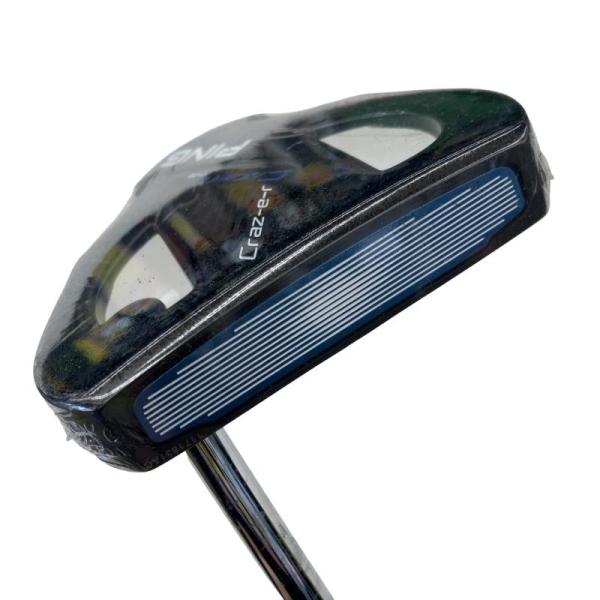 中古　Cランク　ピン　ＣＡＤＥＮＣＥ　ＴＲ　ＣＡＤＥＮＣＥ　ＴＲ　Ｃｒａｚ−ｅ−ｒ（青）（長さ調整機能付き）　パター　スチール 　フレックスその他 ロフト角:0.00