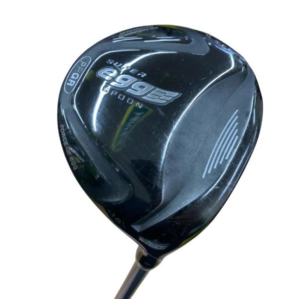 中古　Cランク　プロギア　ＳＵＰＥＲ　ｅｇｇ　ＳＵＰＥＲ　ｅｇｇ　ＳＰＯＯＮ　フェアウェイウッド　ｅｇｇオリジナルカーボン 　フレックスＲ ロフト角:16.00