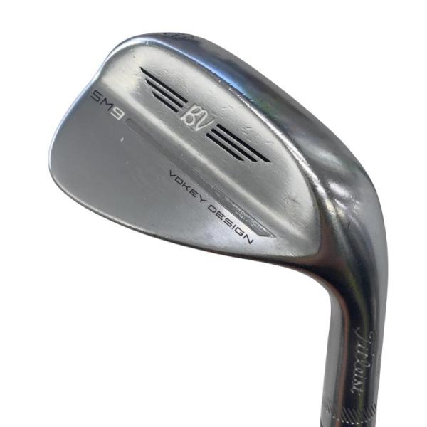 中古　Cランク　タイトリスト　ＶＯＫＥＹ　ＶＯＫＥＹ　ＳＰＩＮ　ＭＩＬＬＥＤ　ＳＭ９　ツアークロム　４８°／１０°Ｆ　ウェッジ　純正特注シャフト 　フレックスＳ ロフト角:48.00